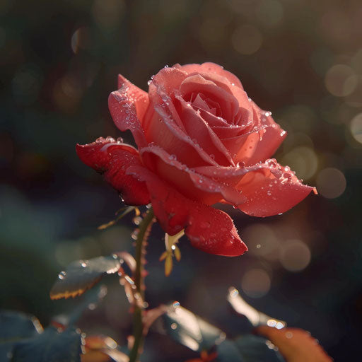 Nature's Progression: Blooming Rose Time-lapse – IMAGELLA