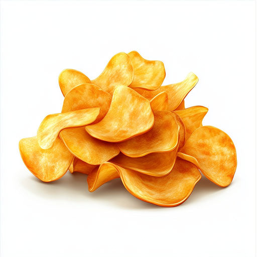 3D chips in photorealistic style on flat white background – IMAGELLA