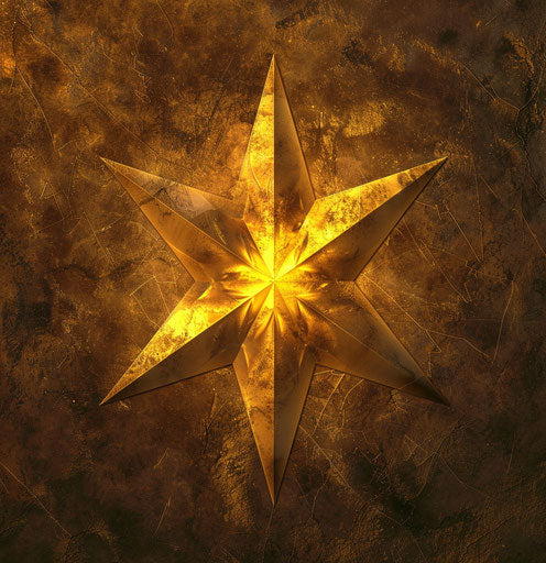 Free online sunshine star, lightbox style, dark yellow and gold, heroic ...