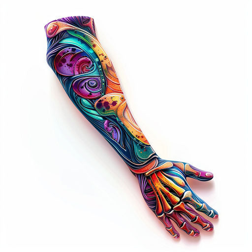 Realistic elbow clipart on flat white background, vibrant hues and ...