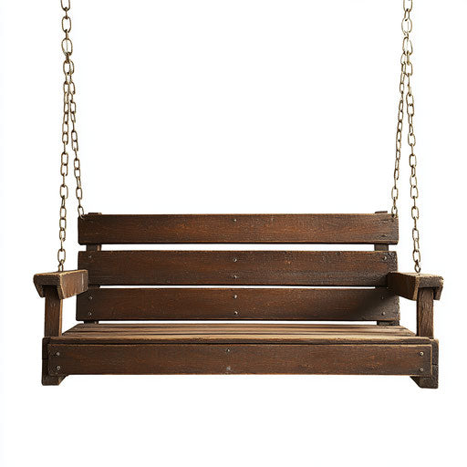 Realistic illustration of a porch swing, high-res, isolated – IMAGELLA