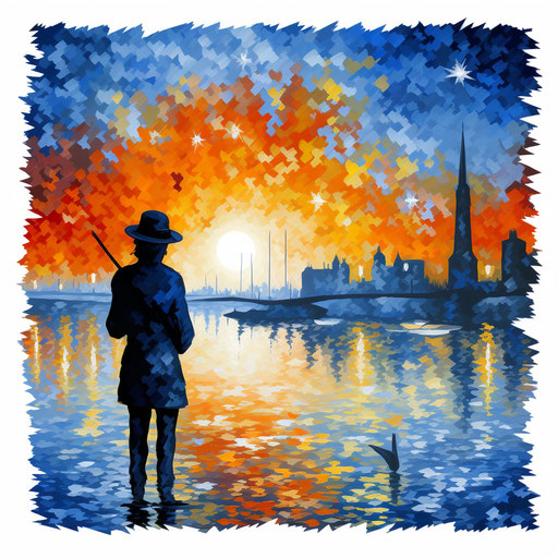 Mystery clipart in the style of Impressionistic Art – IMAGELLA