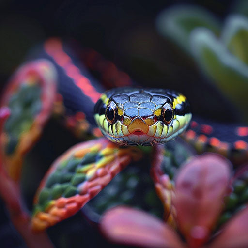 Exploring garter snake hatchling – IMAGELLA