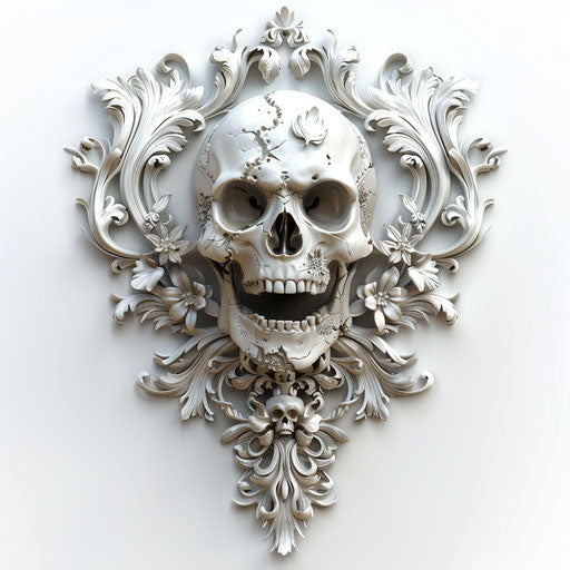 Realistic spooky illustration on flat white background – IMAGELLA