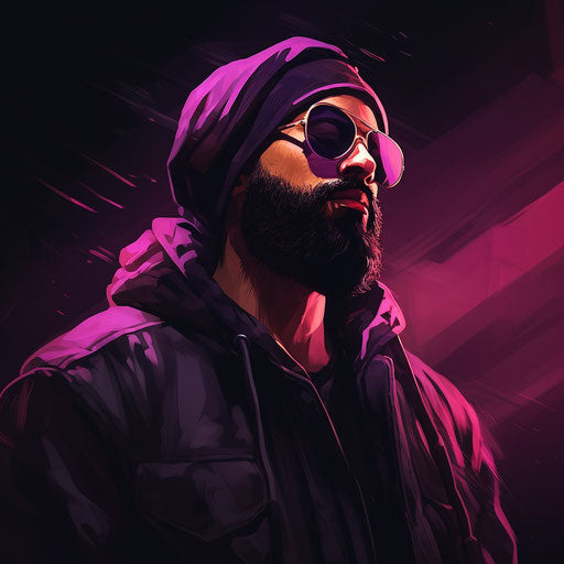 Rapper emcee song download zip rar digital painting black purple – IMAGELLA