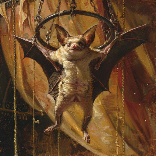 Bat acrobat dazzling the audience – IMAGELLA