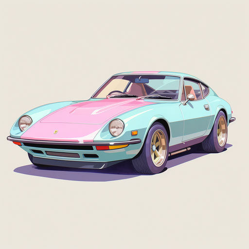 Classic Ferrari Daytona Pastel Colors – IMAGELLA