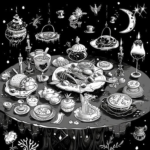 Fantasy-themed potluck with magical dishes and decor – IMAGELLA