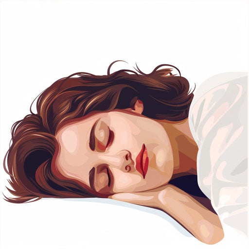 Realistic nap illustration on flat white background – IMAGELLA