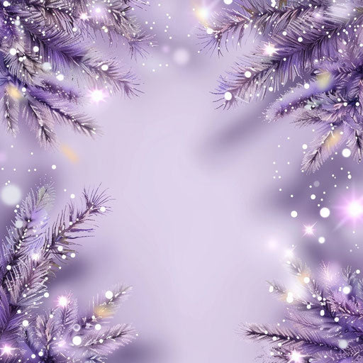 Flat background in a soft lavender, Advent clipart with a photo ...