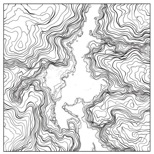 Highly detailed topographic map of Earth with mountains, rivers, and ...