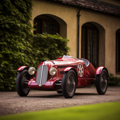 Alfa Romeo 2 seater classic Racecar – IMAGELLA