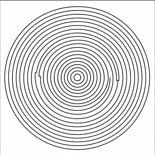 Circle with concentric layers – IMAGELLA