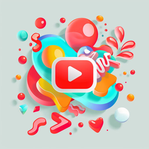 Creative logo for YouTuber with playful elements and bright colors ...