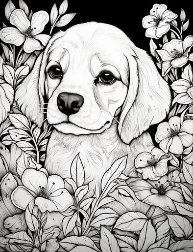 Free coloring pages for toddlers, captivating colorscapes style – IMAGELLA