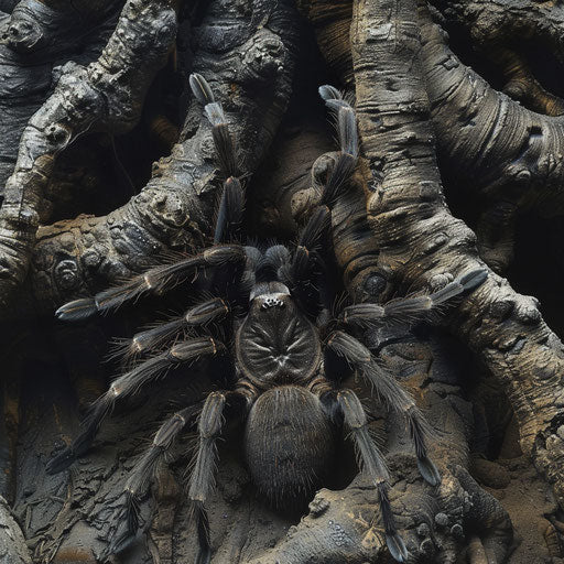 Tarantula among roots of an ancient tree – IMAGELLA