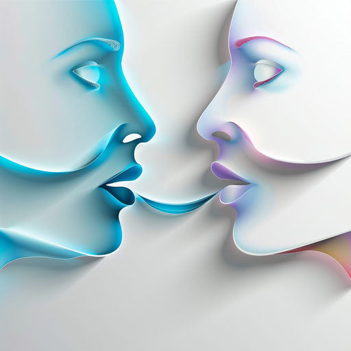 Realistic whisper illustration on white background, bright colors ...