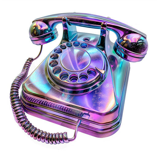 Realistic phone clipart with flat random background – IMAGELLA