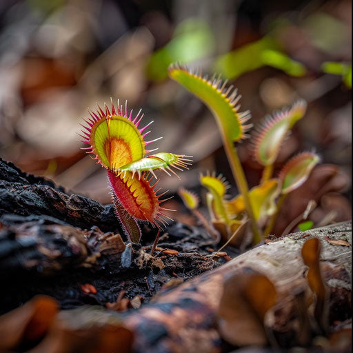The cycle of life: vibrant Venus flytrap in nature – IMAGELLA