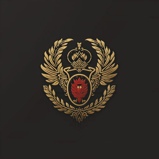 Classic emblem for a clothing brand with heritage, traditional colors ...