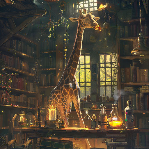 Magical school where giraffes learn spells and potions – IMAGELLA