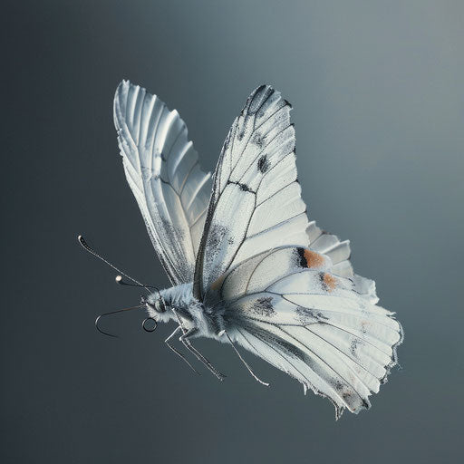 Butterfly in flight, in the style of Tim Flach – IMAGELLA