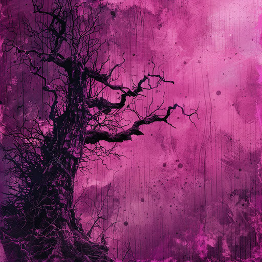 Spooky clipart on bright magenta background – IMAGELLA