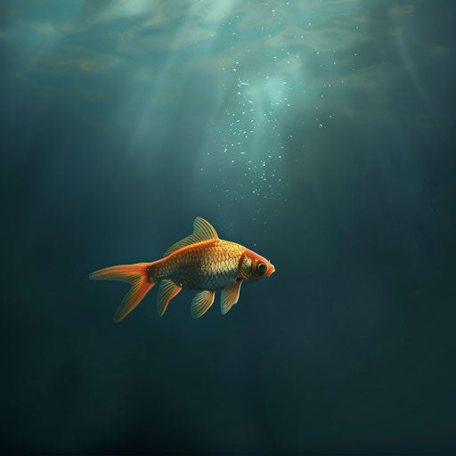 A fish swimming against the current – IMAGELLA