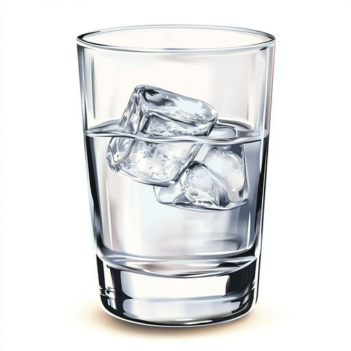 Realistic illustration of a vodka, high resolution, isolated – IMAGELLA