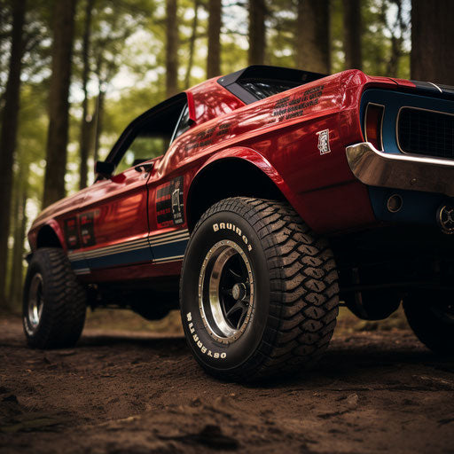 Classic Shelby GT Mustang Fat Tires – IMAGELLA