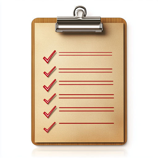 Realistic list icon, high resolution, isolated – IMAGELLA