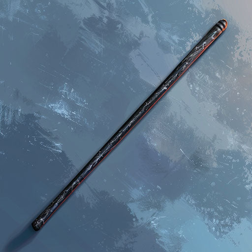 Illustration of stick in photo realistic style with flat random ...