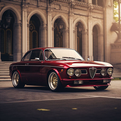 Classic Retro-Mod of alfa romeo giulia quadrifoglio – IMAGELLA