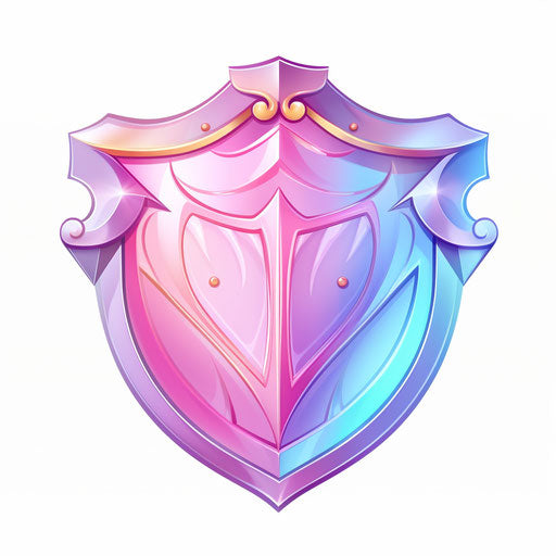 Shield clipart in the style of pastel colors – IMAGELLA