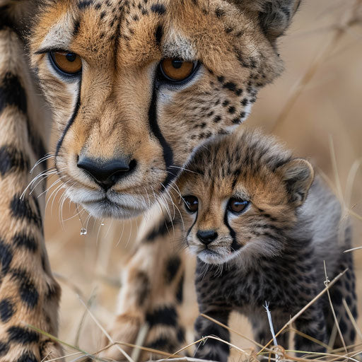 A cheetah cub's first exploration outside the den – IMAGELLA