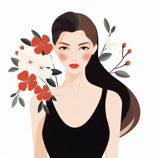 Minimalist clipart on white background – IMAGELLA