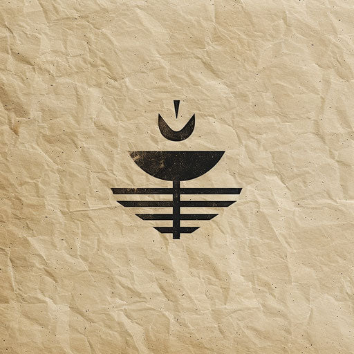 Finest logo design with vintage fonts and earthy tones, on textured ...