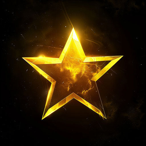 Yellow star with central light – IMAGELLA