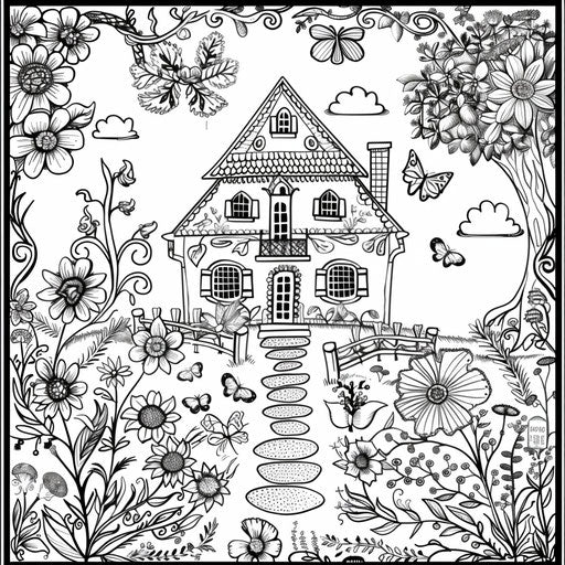 Cognitive Play: Mental Health Coloring Pages for Family – IMAGELLA