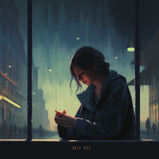 Dark expression with the word mood off – IMAGELLA