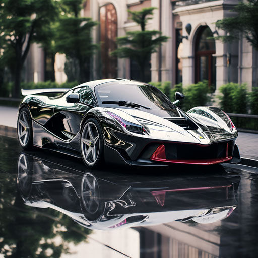 LaFerrari classic chrome – IMAGELLA