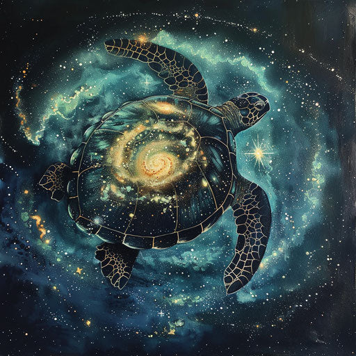 Cosmic turtle in infinite space – IMAGELLA