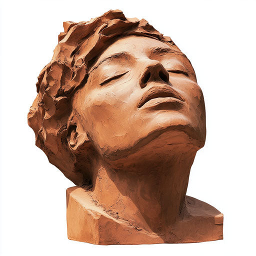 Realistic clay sculpture, high resolution, no background – IMAGELLA