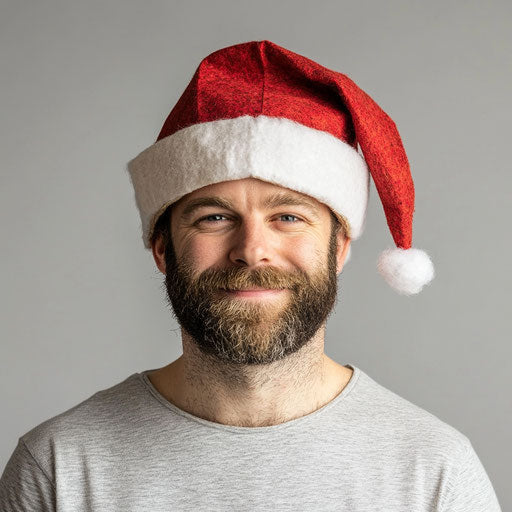 An eco-friendly Santa hat made of recycled materials – IMAGELLA