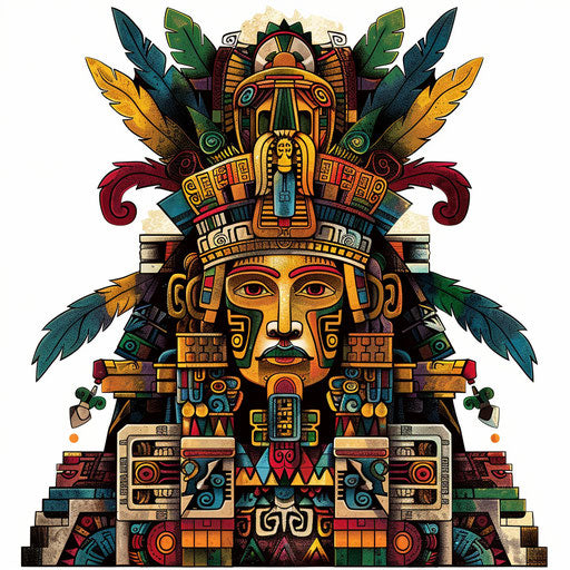 Ancient Mayan symbols tattoo collage – IMAGELLA