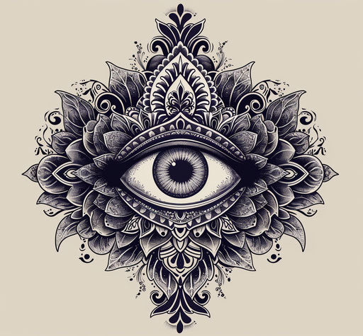 All-seeing eye carved in an elegant pattern – IMAGELLA