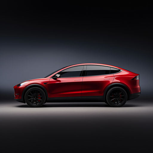 Side view of Tesla Model Y – IMAGELLA