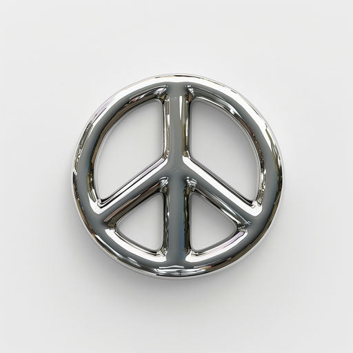 Realistic peace sign clipart on white backdrop with high detail – IMAGELLA