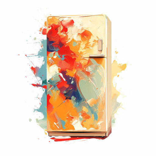 Fridge artwork in the Impressionistic Art style – IMAGELLA