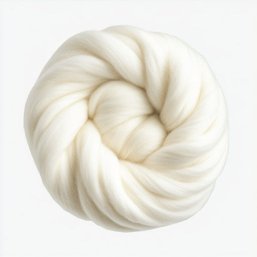 Realistic 3D wool on flat white background, isolated clipart – IMAGELLA